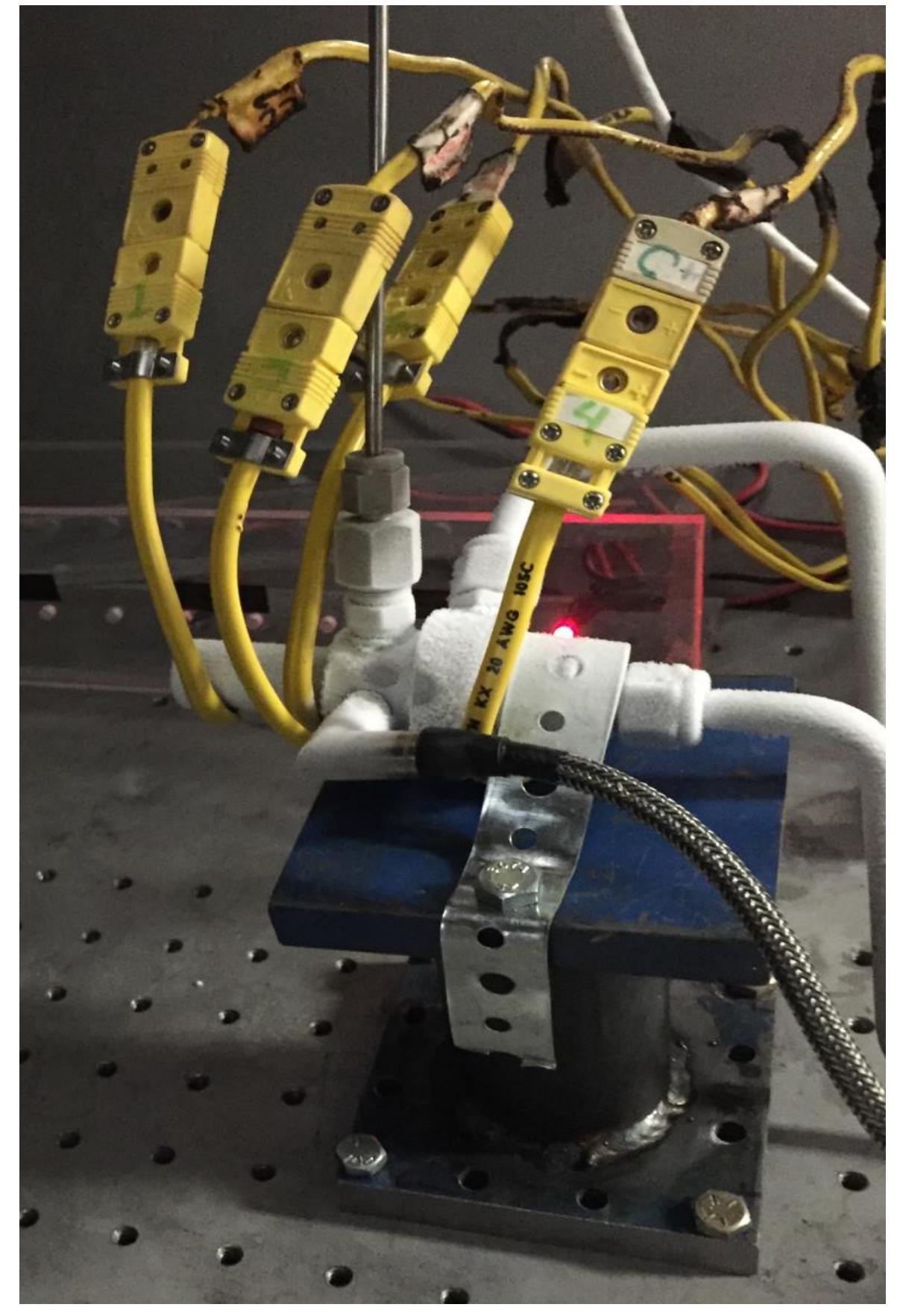 7 torch igniter hot fire test at chamber pressure of 150