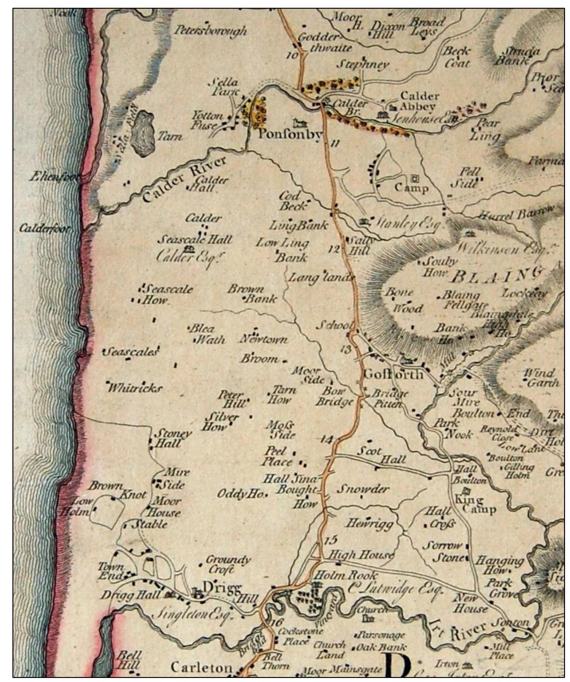 4. a detail from donald’s 1774 map of cumberland, showing