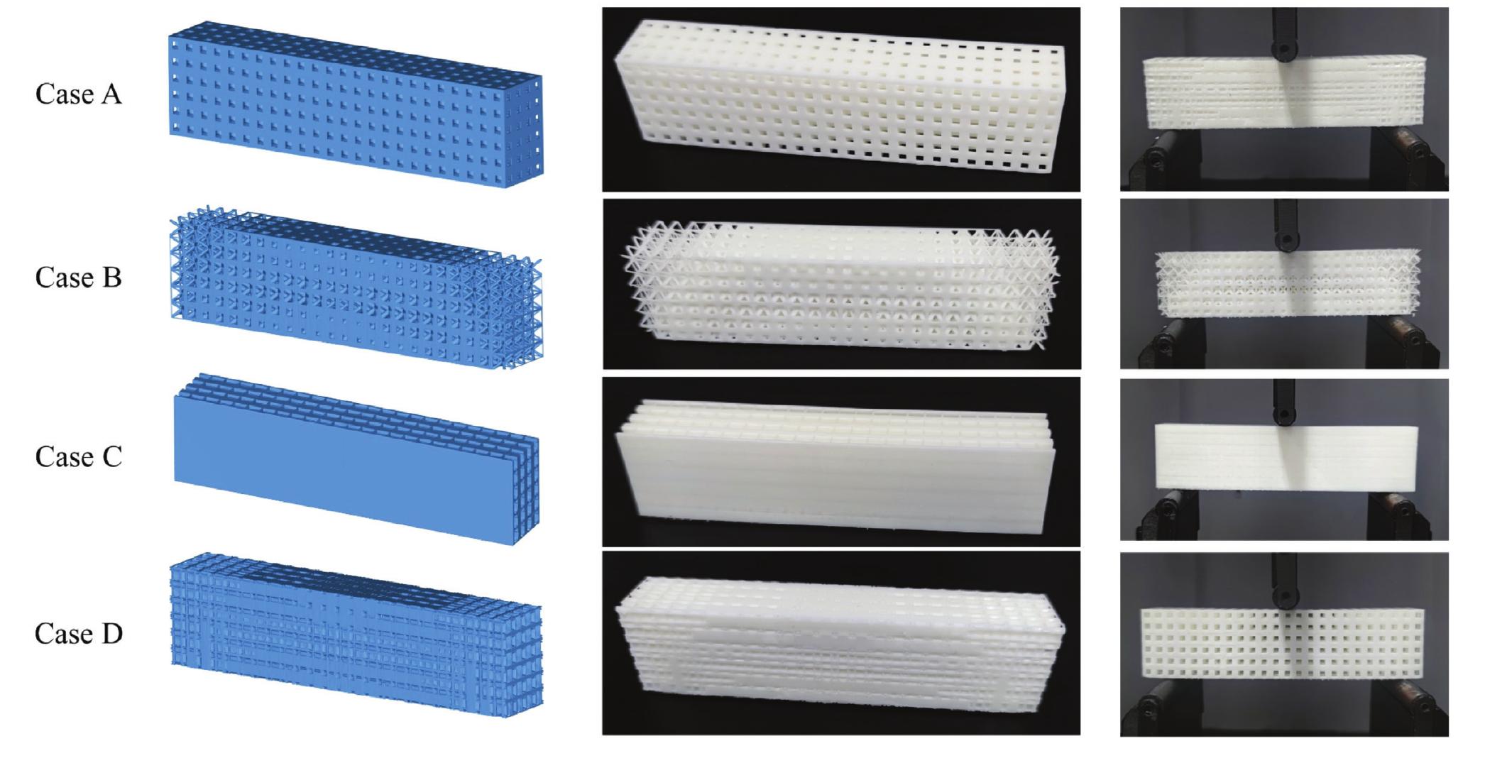 Mechanical testing of am structures.