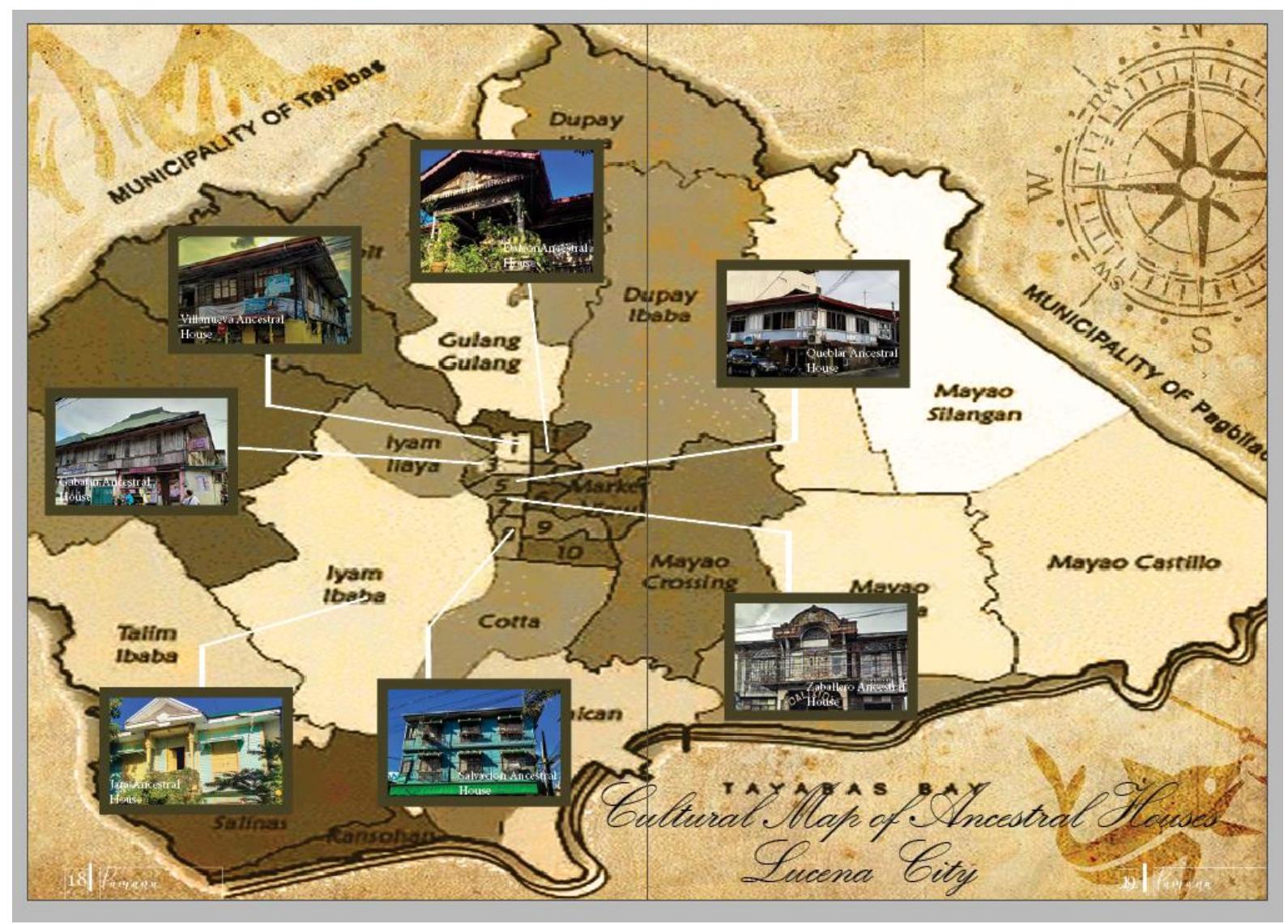 Cultural map of ancestral houses in lucena city figure 2 the