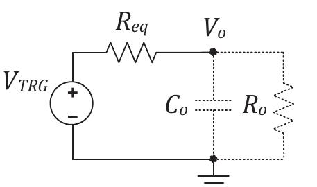 The equivalent circuit of scc.