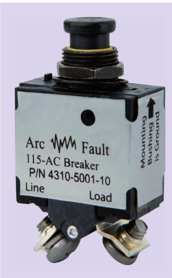 A first-generation arc-fault circuit breaker. (photo