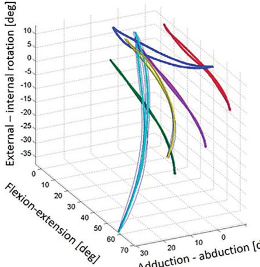 Adduction/abduction and internal/external rotation during 20
