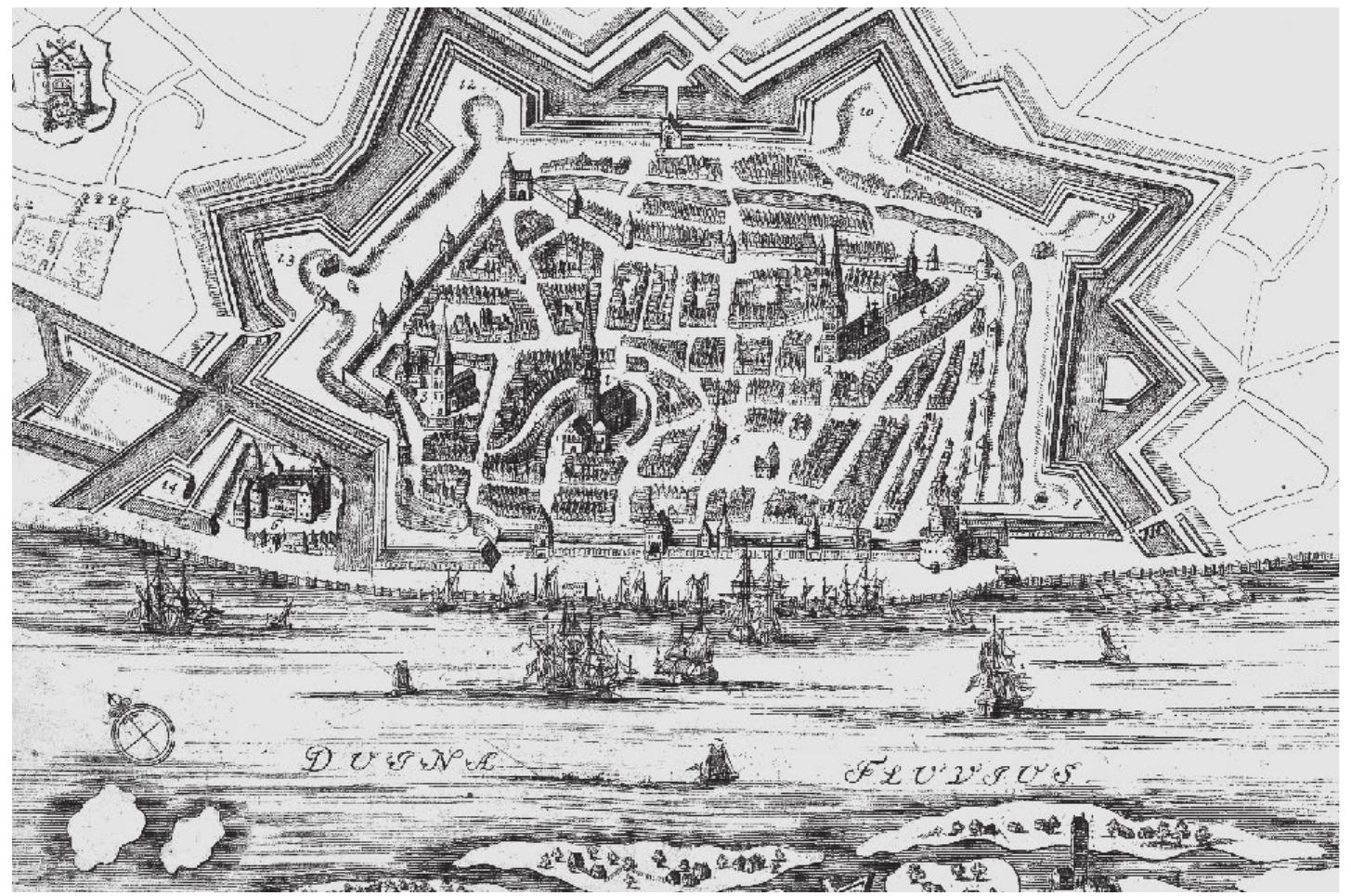 Figure 33 - Swedish defensive fortress warfare in the Great