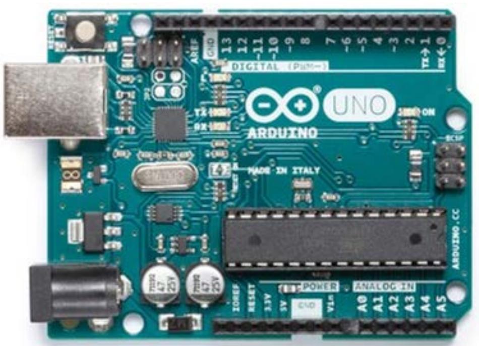 Arduino uno microcontroller [16] subsystem through the can