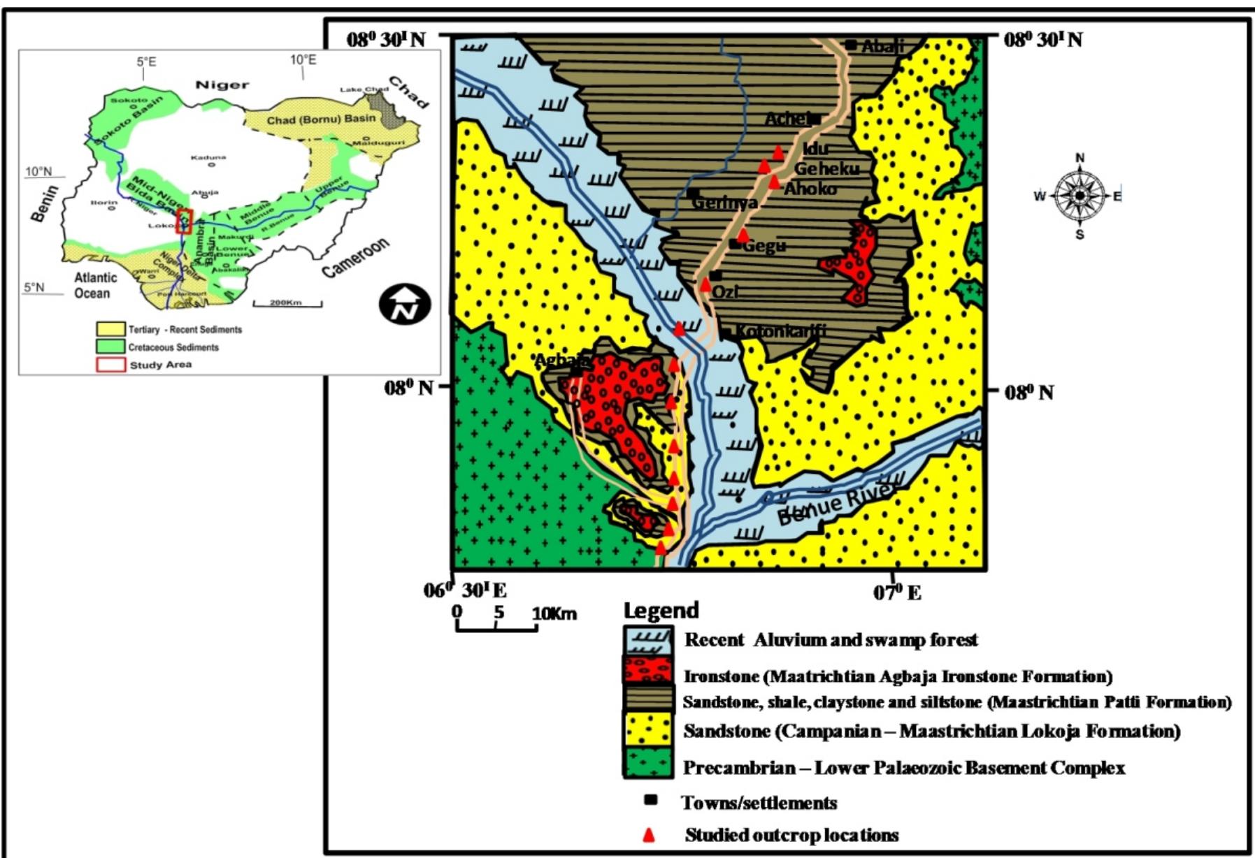 the bida basin constitutes a series of cretaceous and