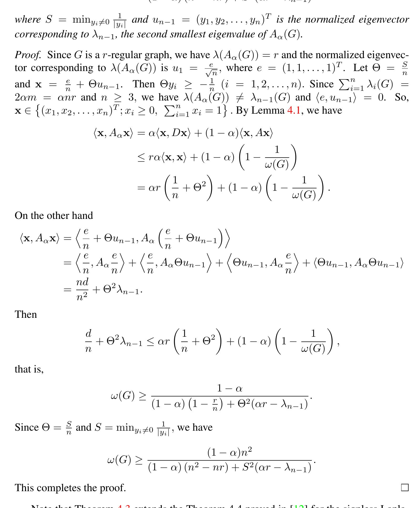 Figure 4 - On the Aα-spectral radius of connected graphs Figure 4 - On the Aα-spectral radius of connected graphs