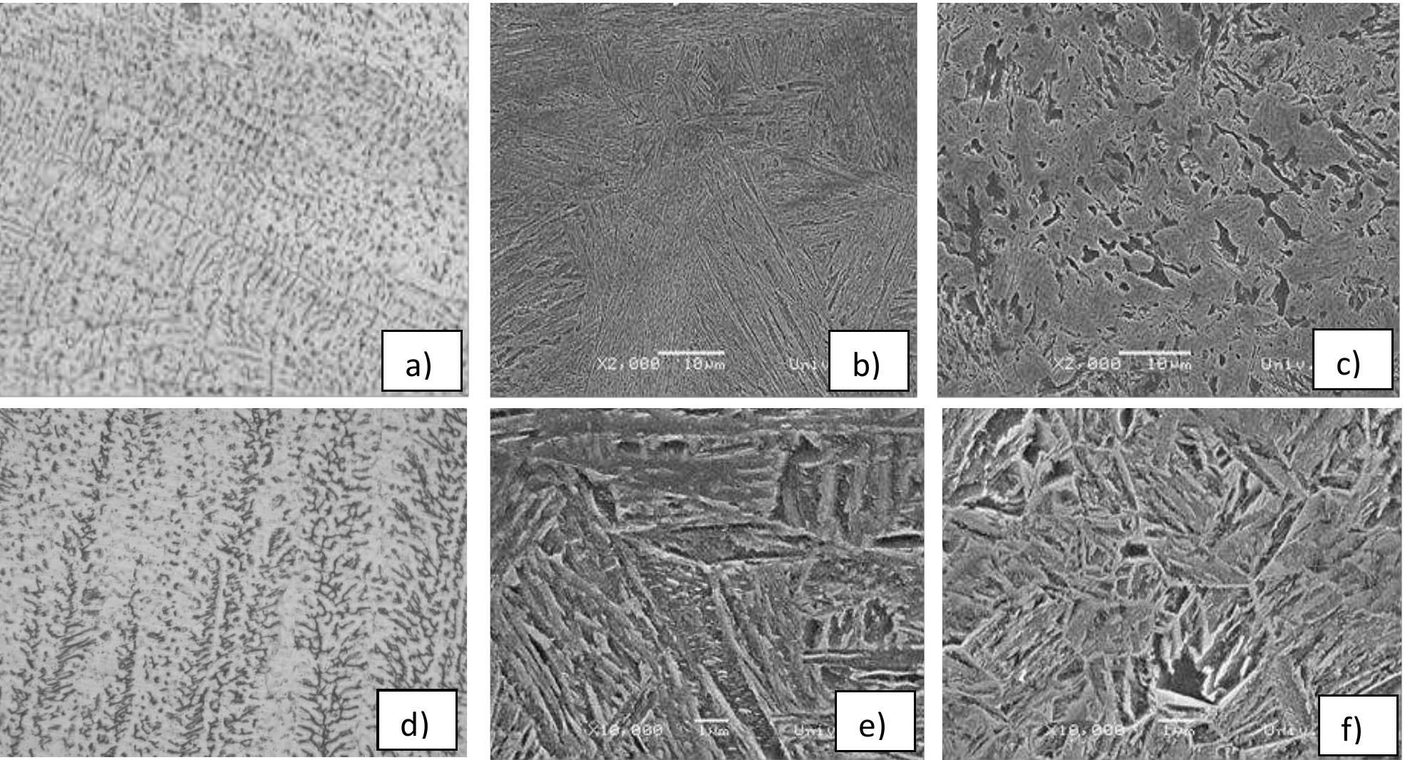 Microstructure of the welded joint of armor steel using the