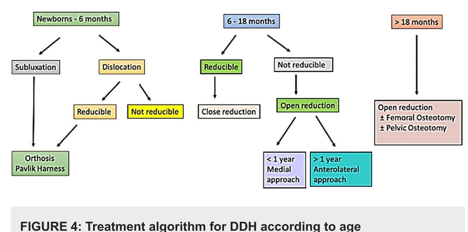 Figure 4 - Developmental Dysplasia of the Hip (DDH):