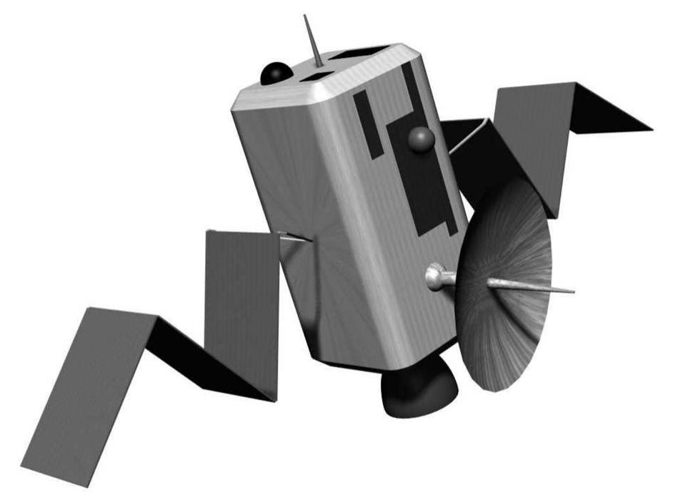 Satellite multibody model slika 4. mehani¢ki model satelita