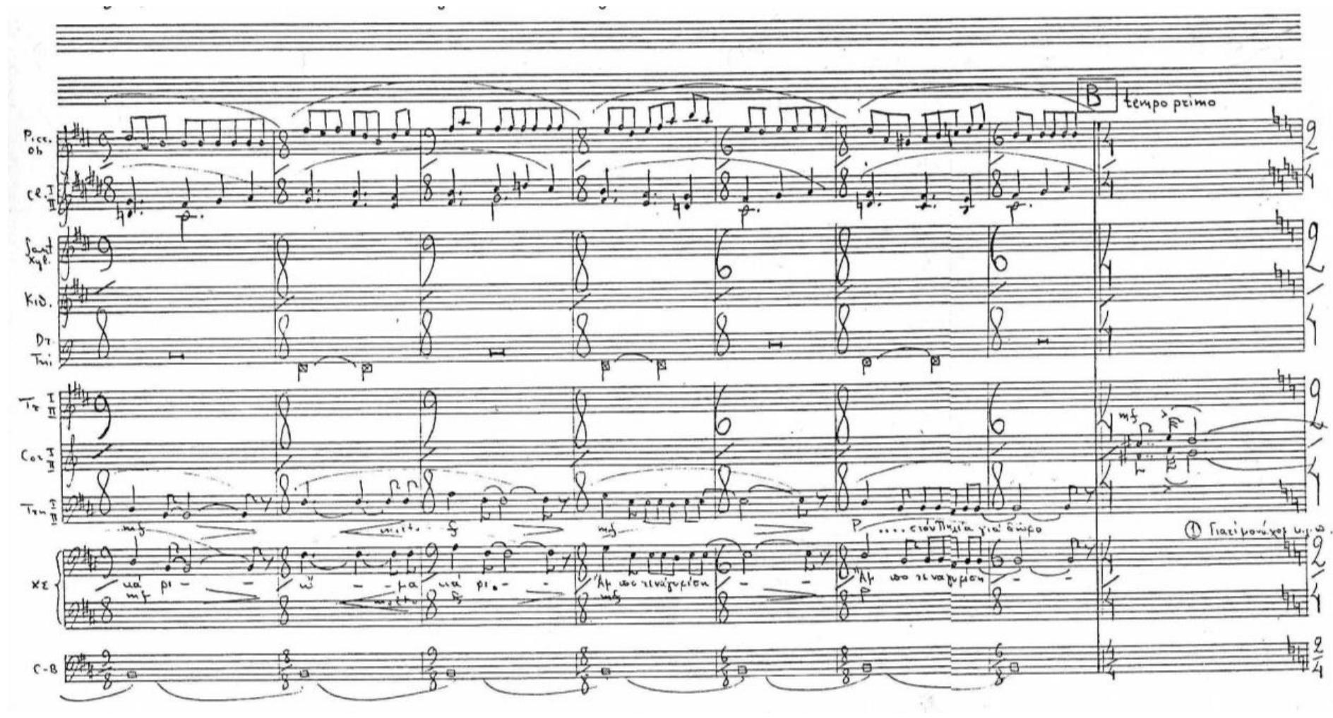Georges couroupos, rhesus, first stasimon, part a (copy of