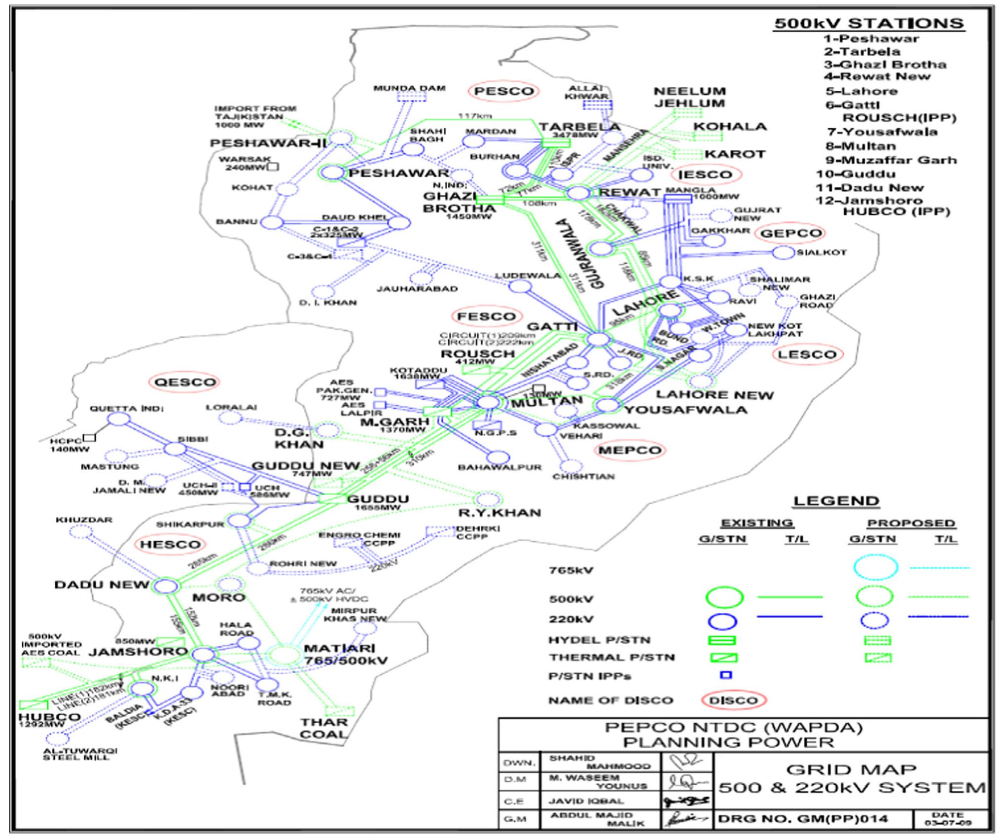 Pepco transmission lines augmentation plan [98].