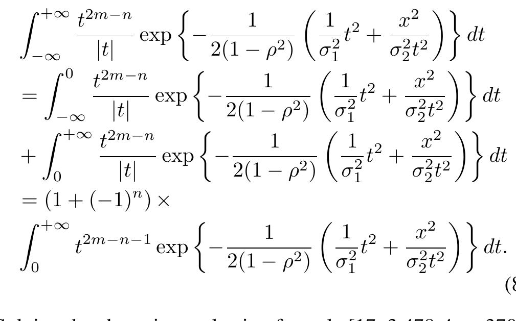 Figure 5 - from Exact Distribution for the Product of Two