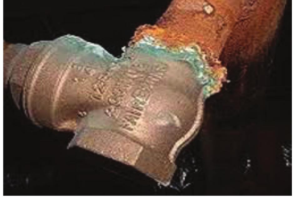 Schematic representation of intergranular corrosion.