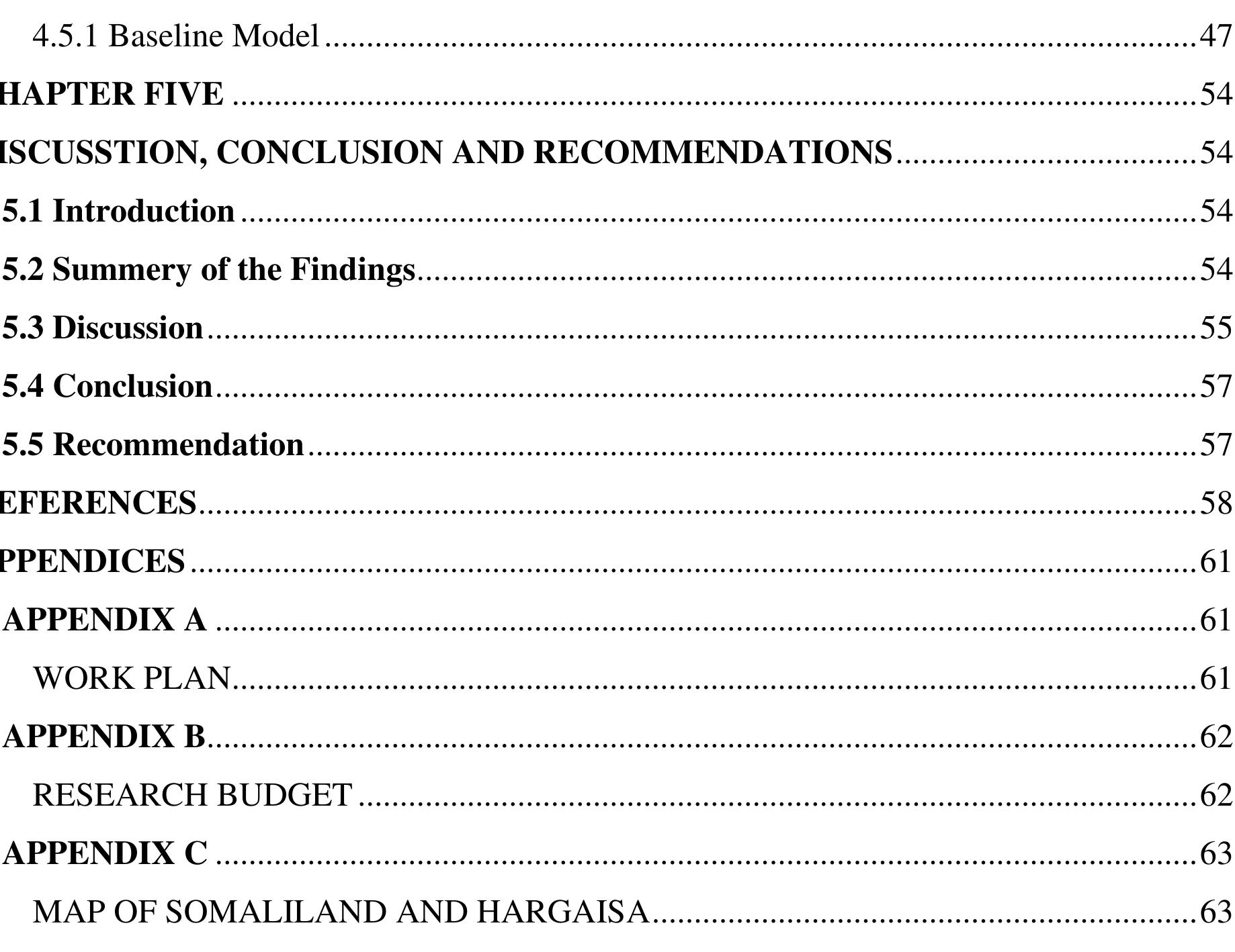 Table 4 - Thesis Book