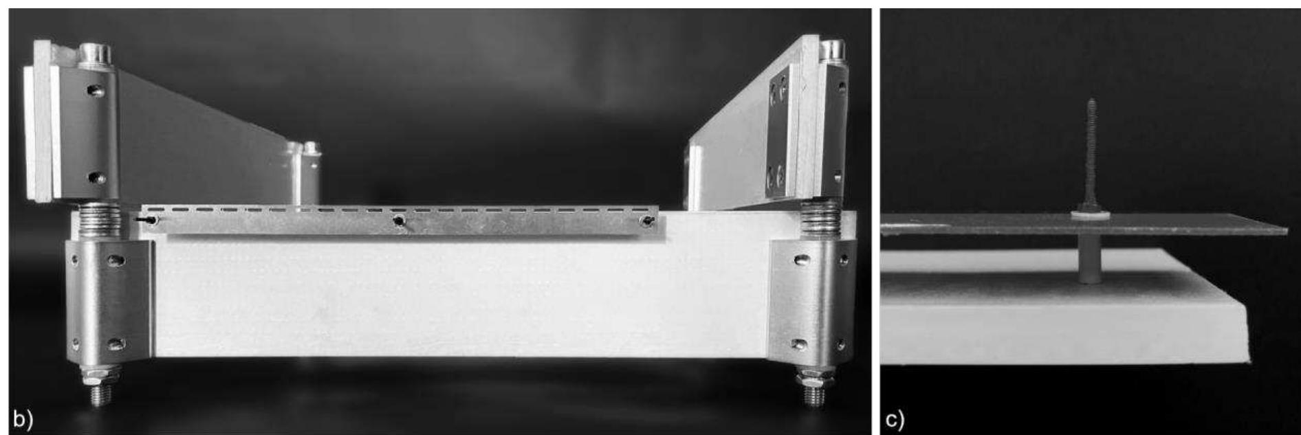 Unit cell model: a) pantograph mechanism of the textile
