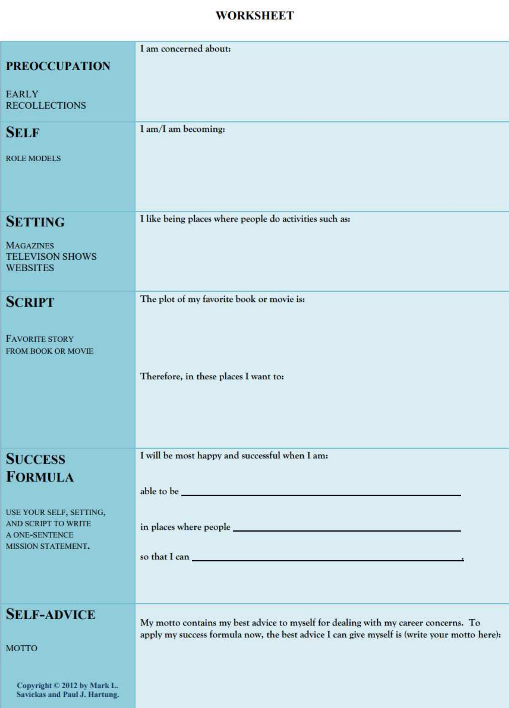 (PDF) Career Construction: Theoretical background and empirical developments