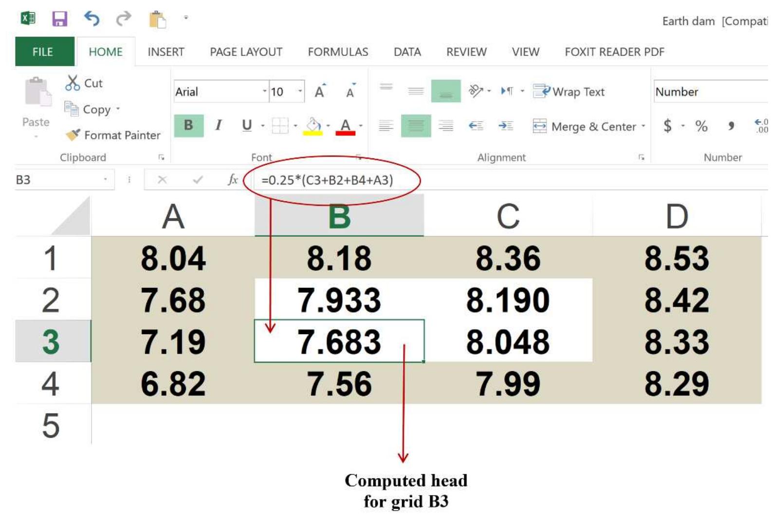 Excel spreadsheet iterative calculation for unknown heads in Excel spreadsheet iterative calculation for unknown heads in