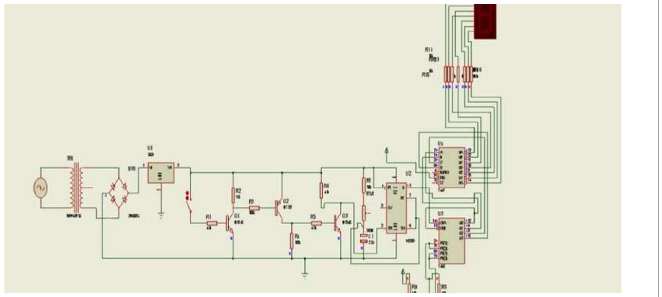 Proteus designed circuit diagram seamless integration of