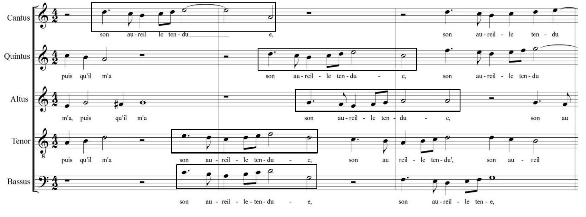 Example 32. psalm 116, mm. 15-17. the thirds in the psalm