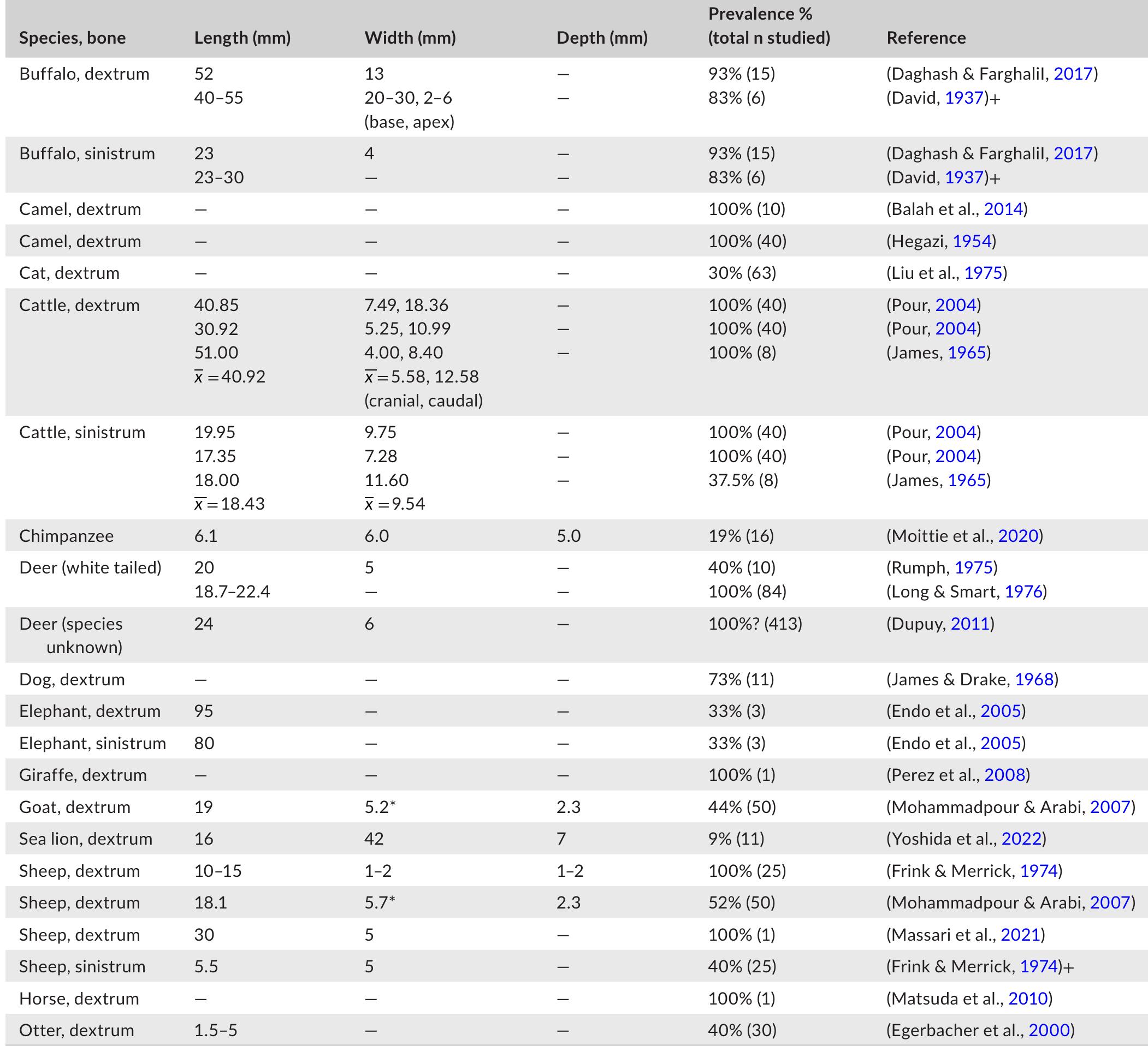 (PDF) Anatomy, histology, development and functions of Ossa cordis : A ...