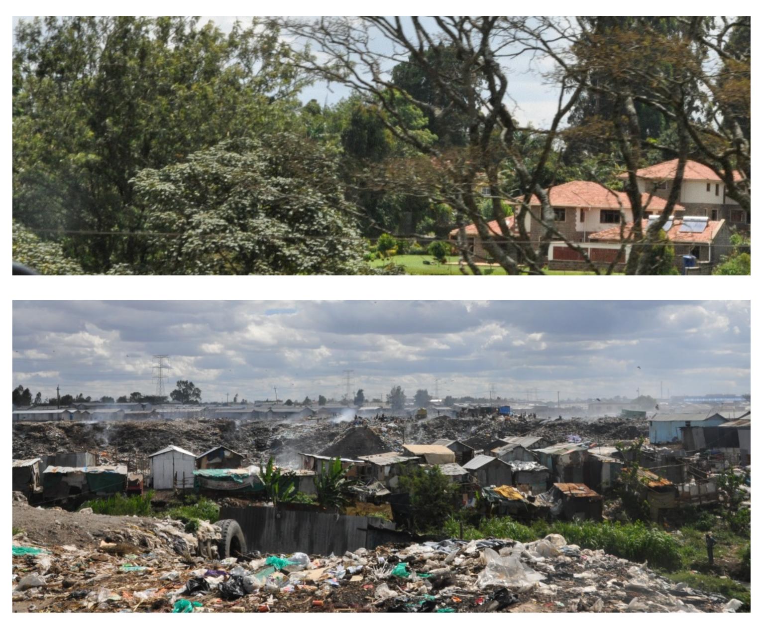 Figure 2 - Air pollution in Nairobi slums : sources, levels