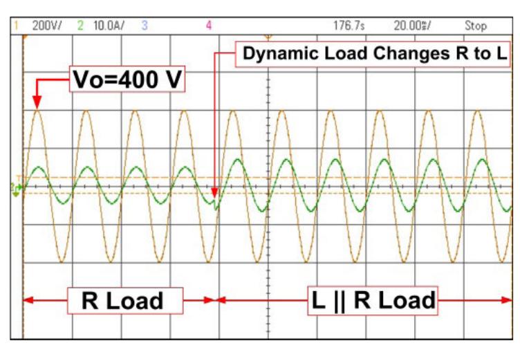 Experimental Output Waveform For R L Load Figure 40