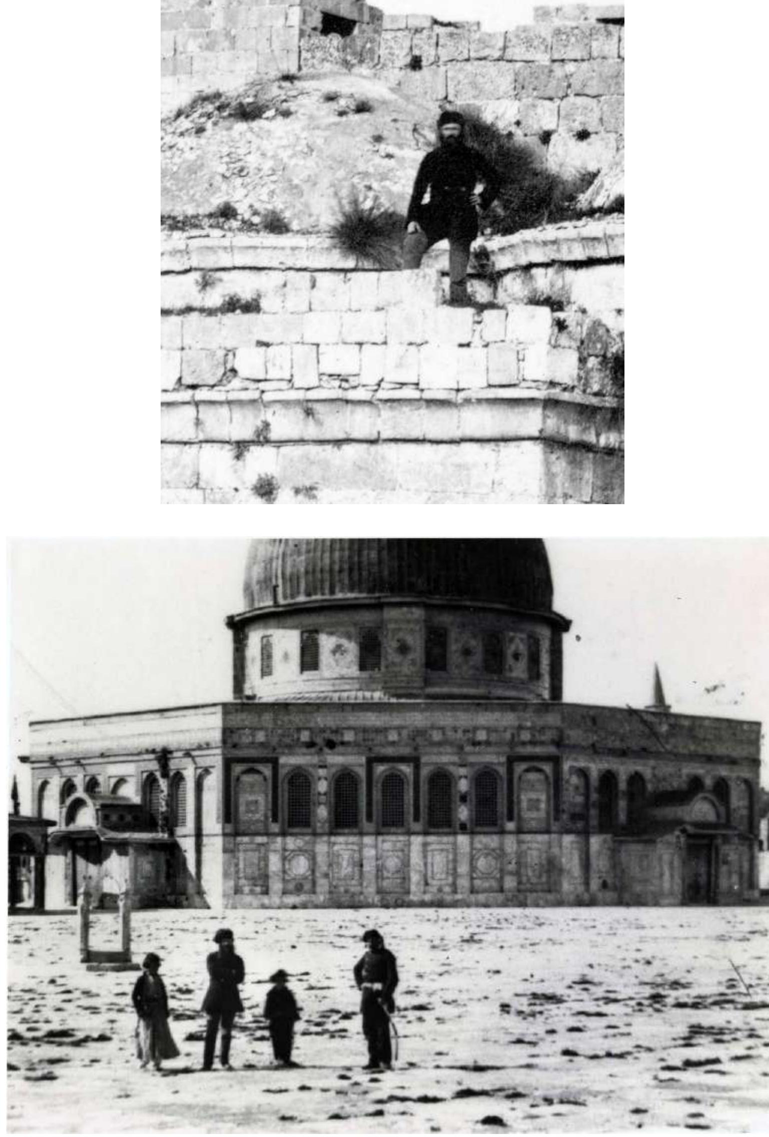 15. pierotti at the temple mount, 1859. photo: john mendel