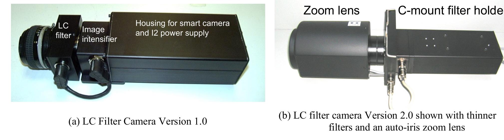 The image intensifier is a gen iii blue-enhanced tube, which