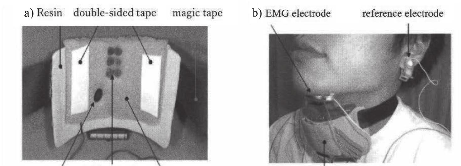 Sensor for larynx movement and swallowing sound microphone