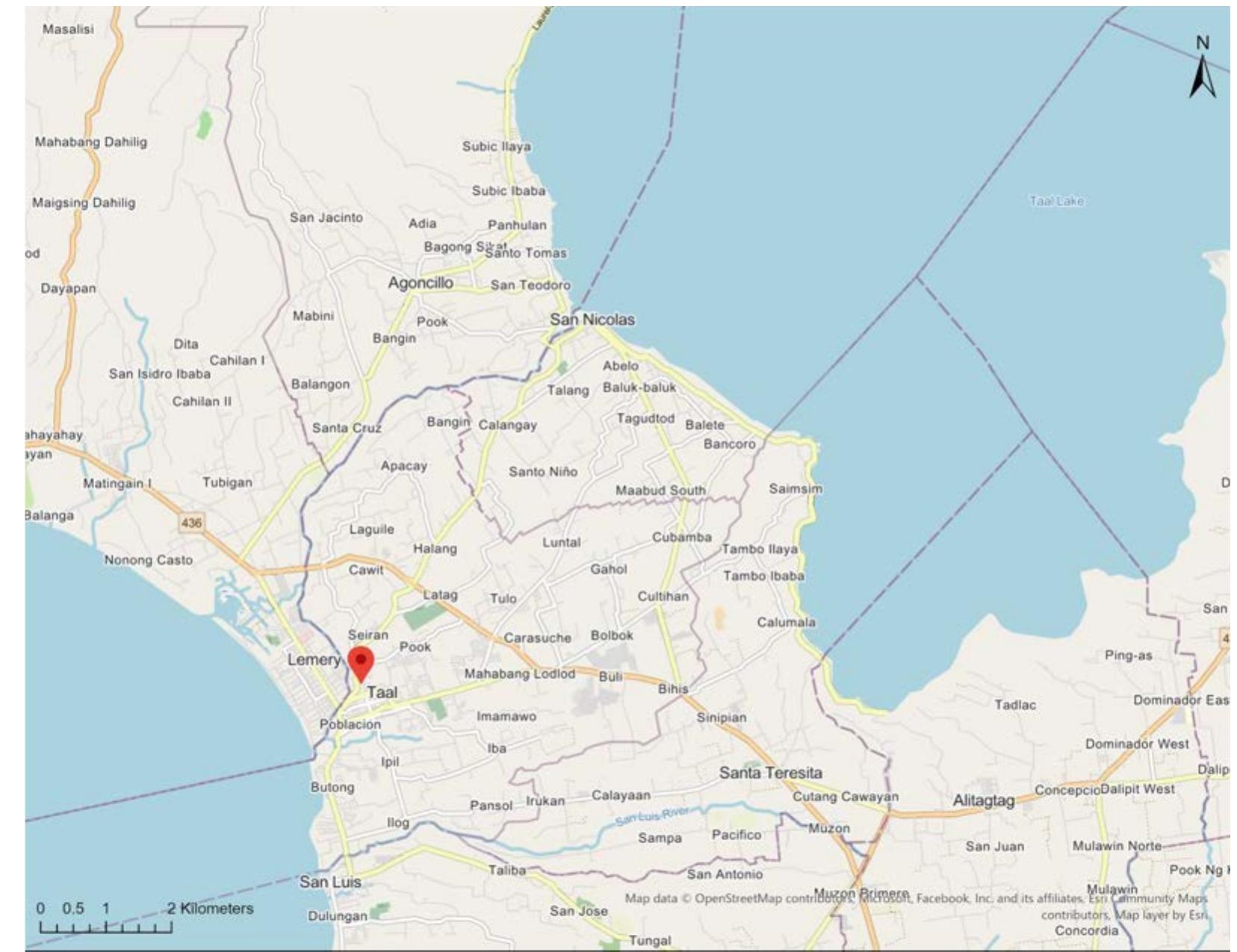 Pinned location of the archdiocesan shrine of our lady of