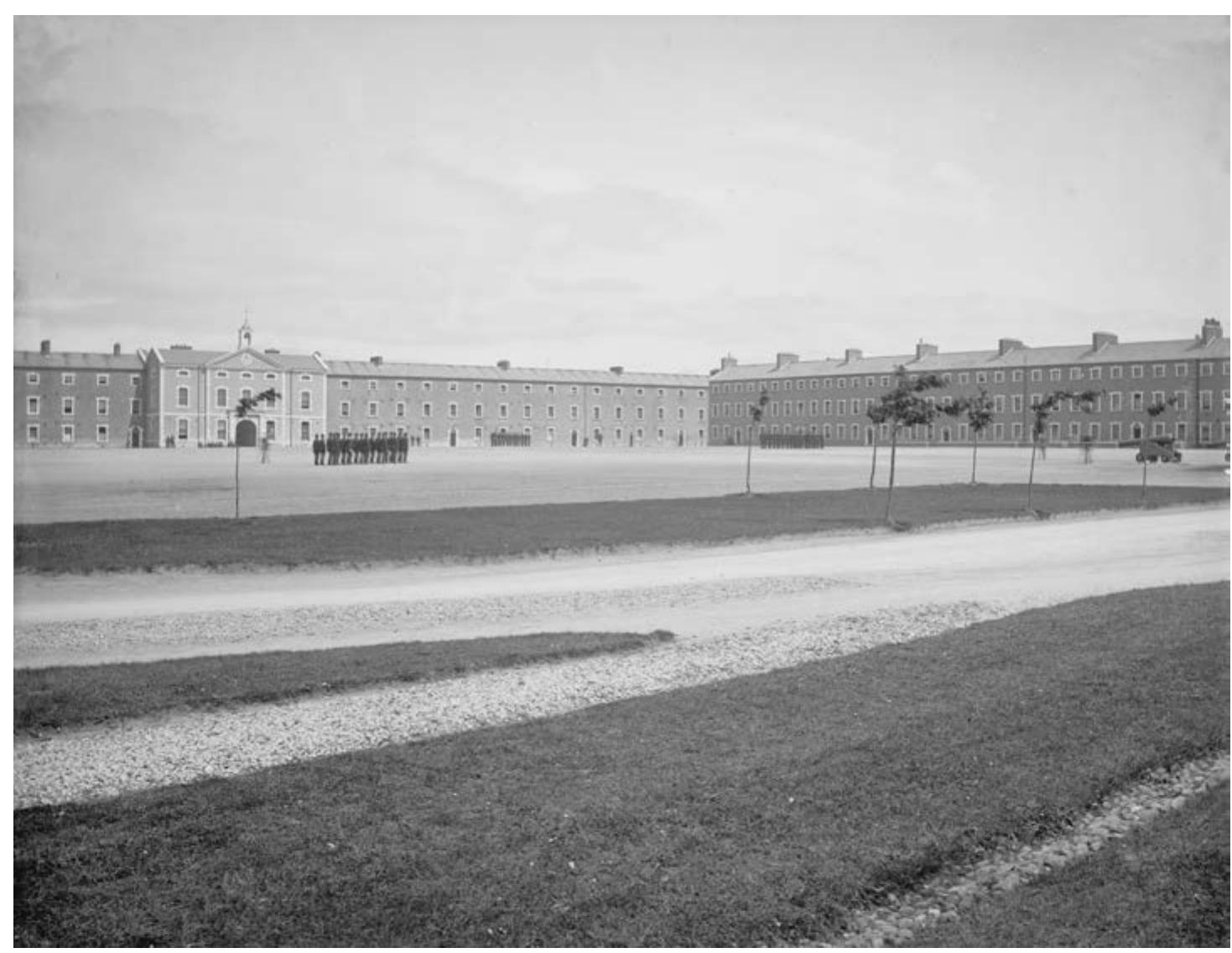 During the irish war of independence, victoria barracks