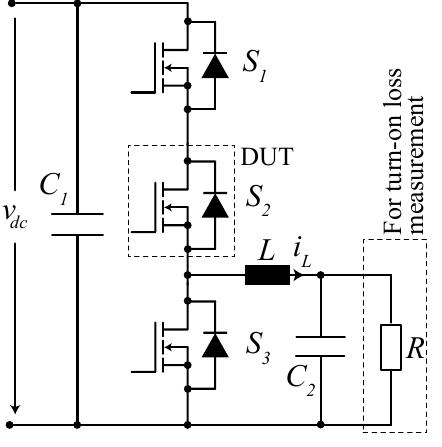Schematic of the modified half-bridge circuit. the