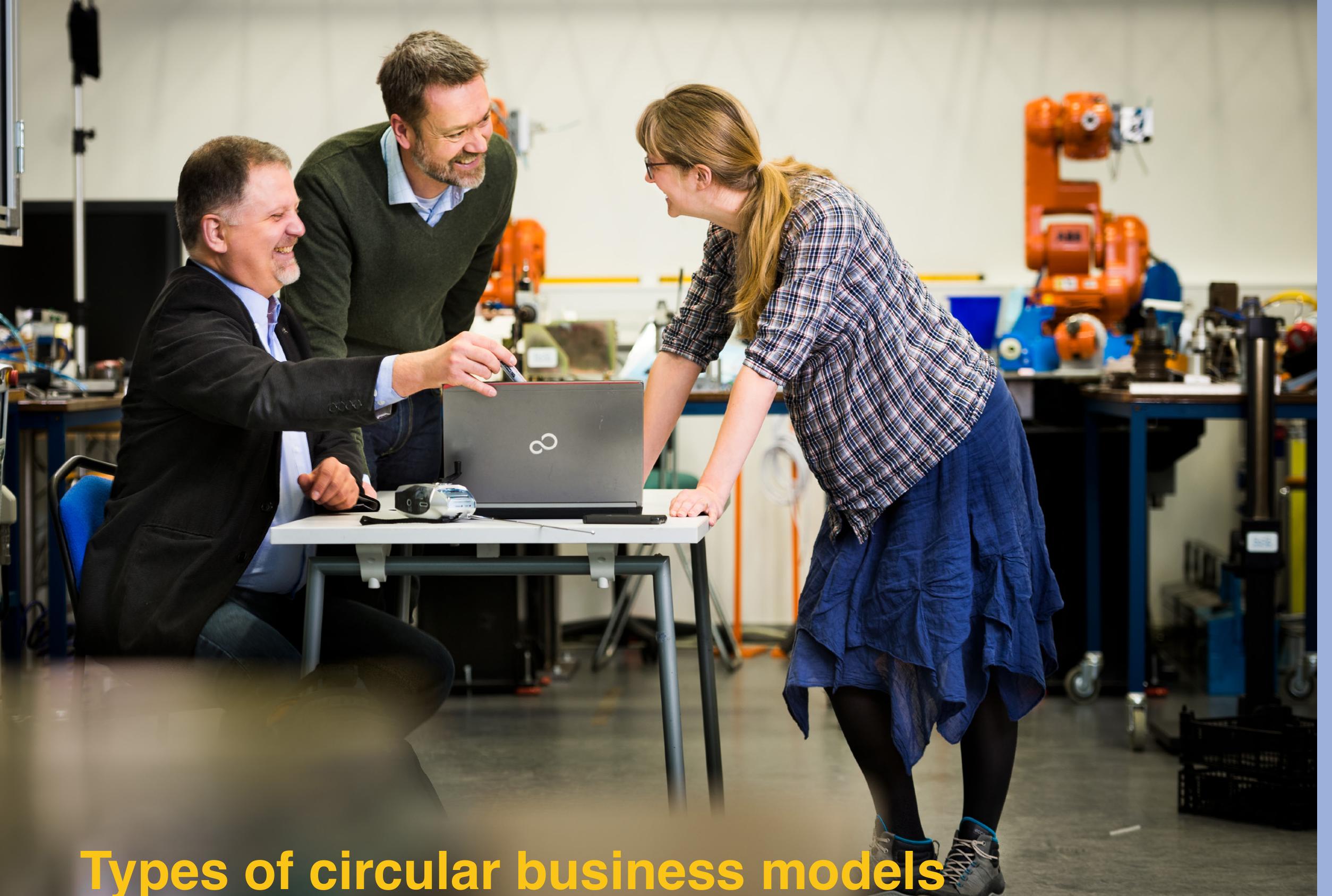 Figure 8 - Business model innovation for a Circular Economy: