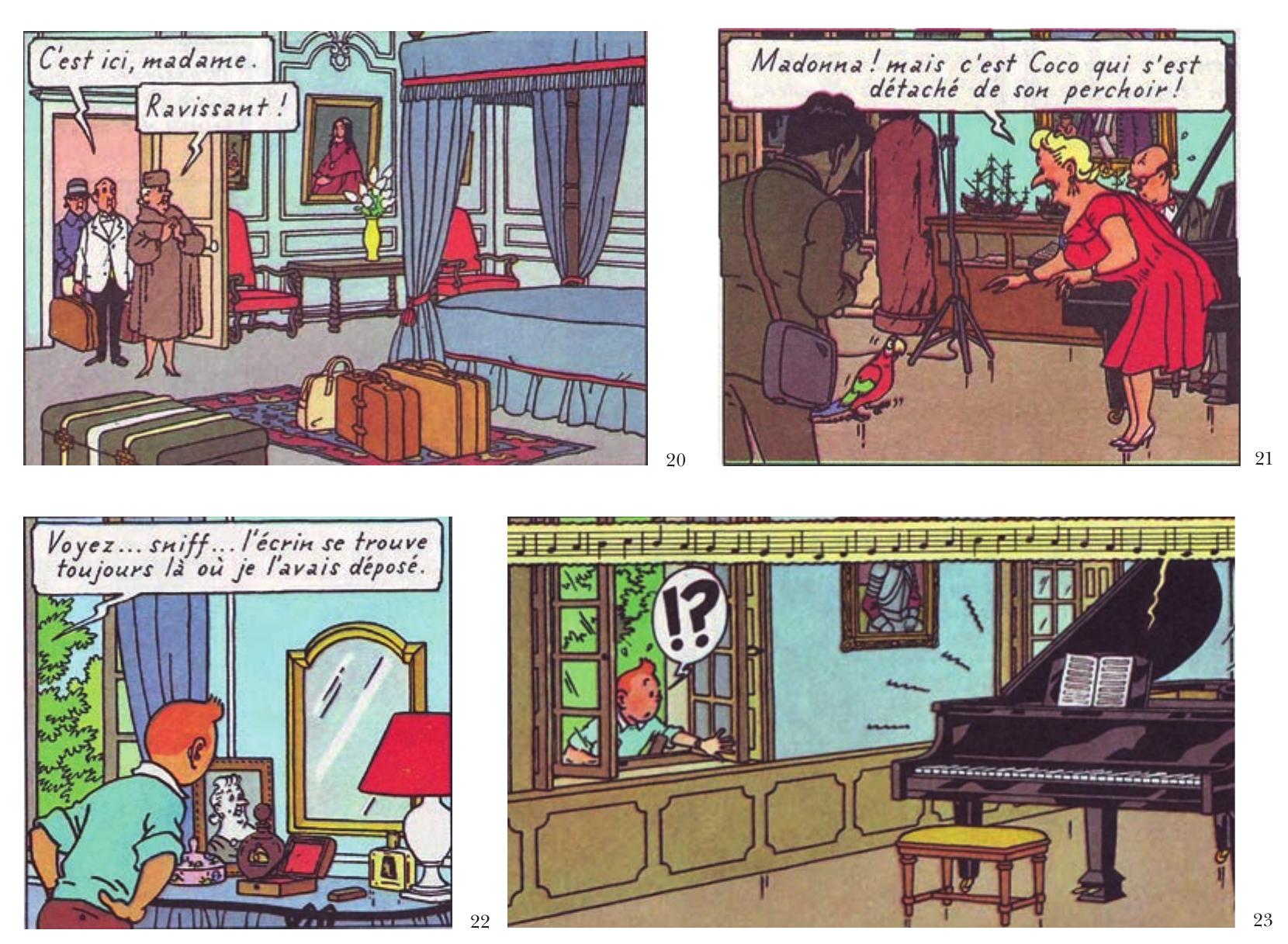 Figure 4 - from Franco-Belgian comic books/bandes dessinées