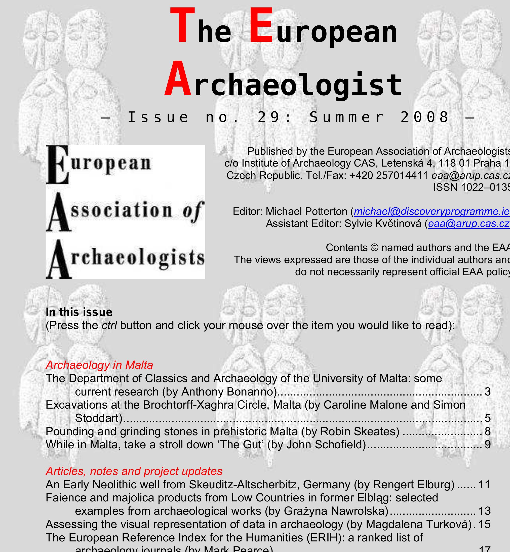 Figure 1 - An Early Neolithic well from