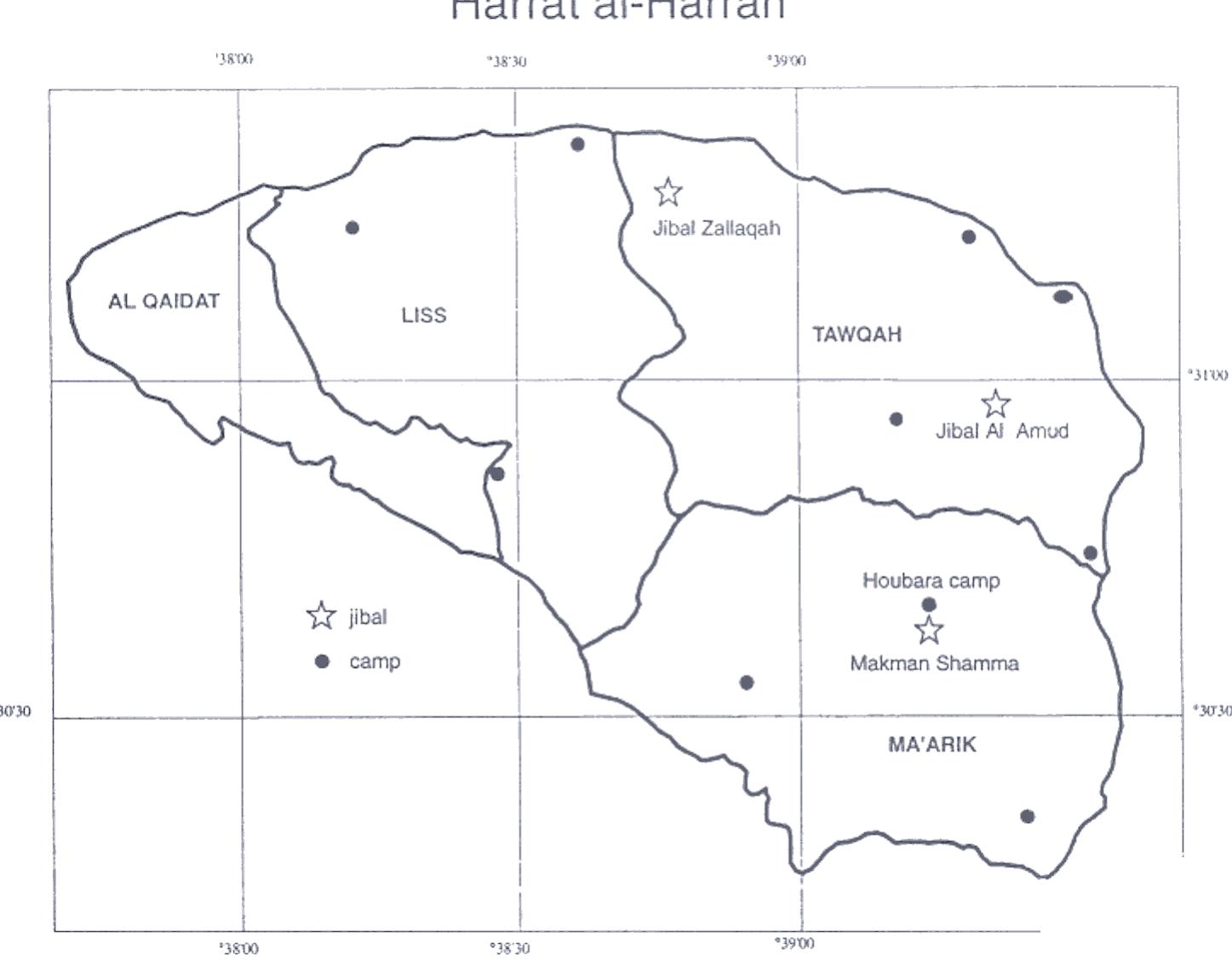 Figure 1 - Mammals of the Harrat al-Harrah protected area,