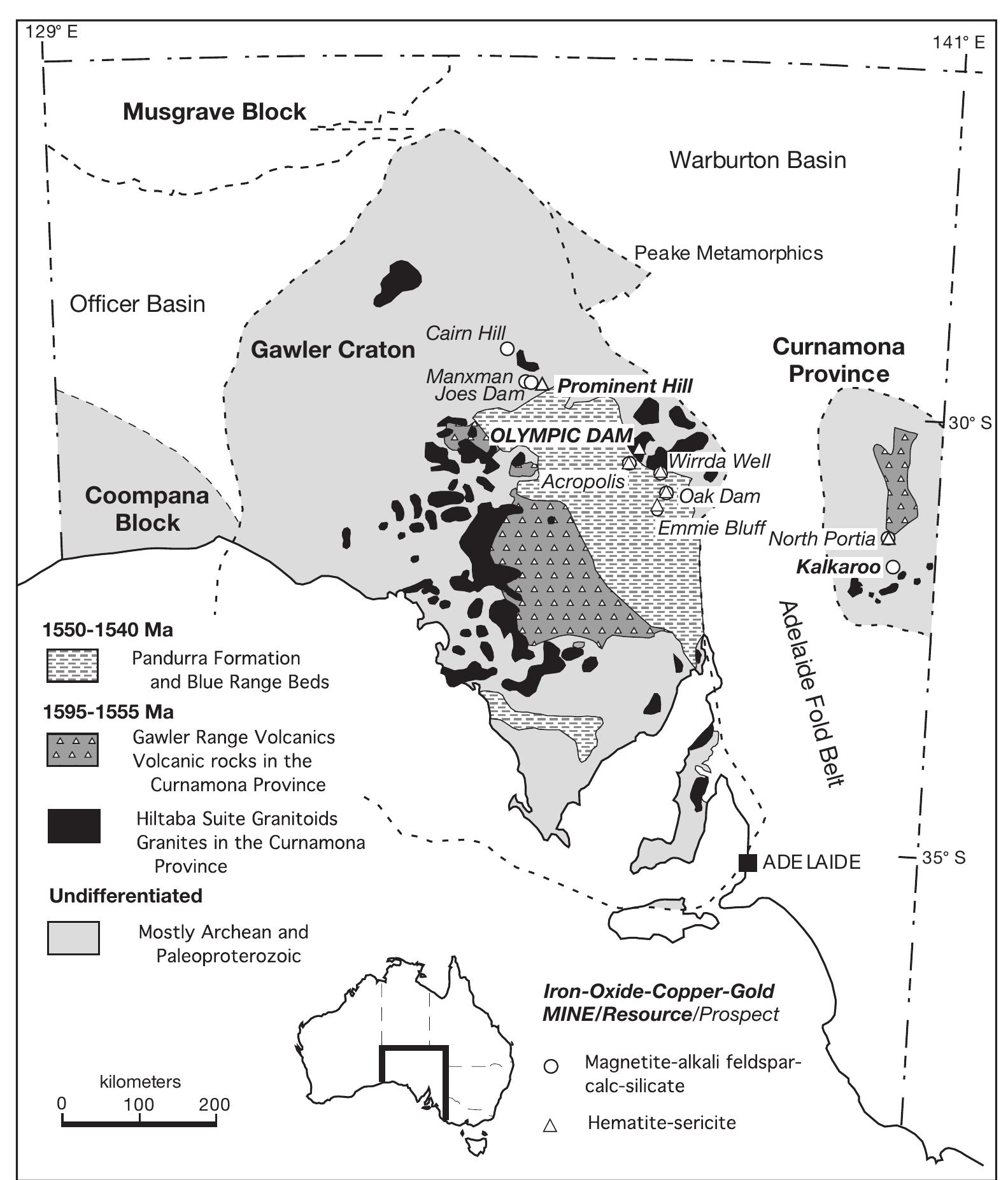 (PDF) Iron Oxide Copper-Gold Deposits Geology, Space-Time Distribution ...