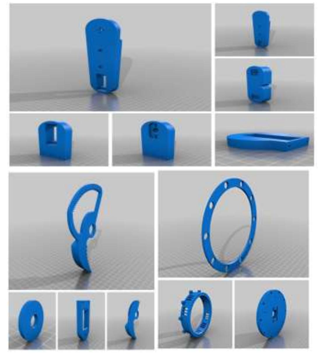 To design a robotic arm, many types of shapes and materials