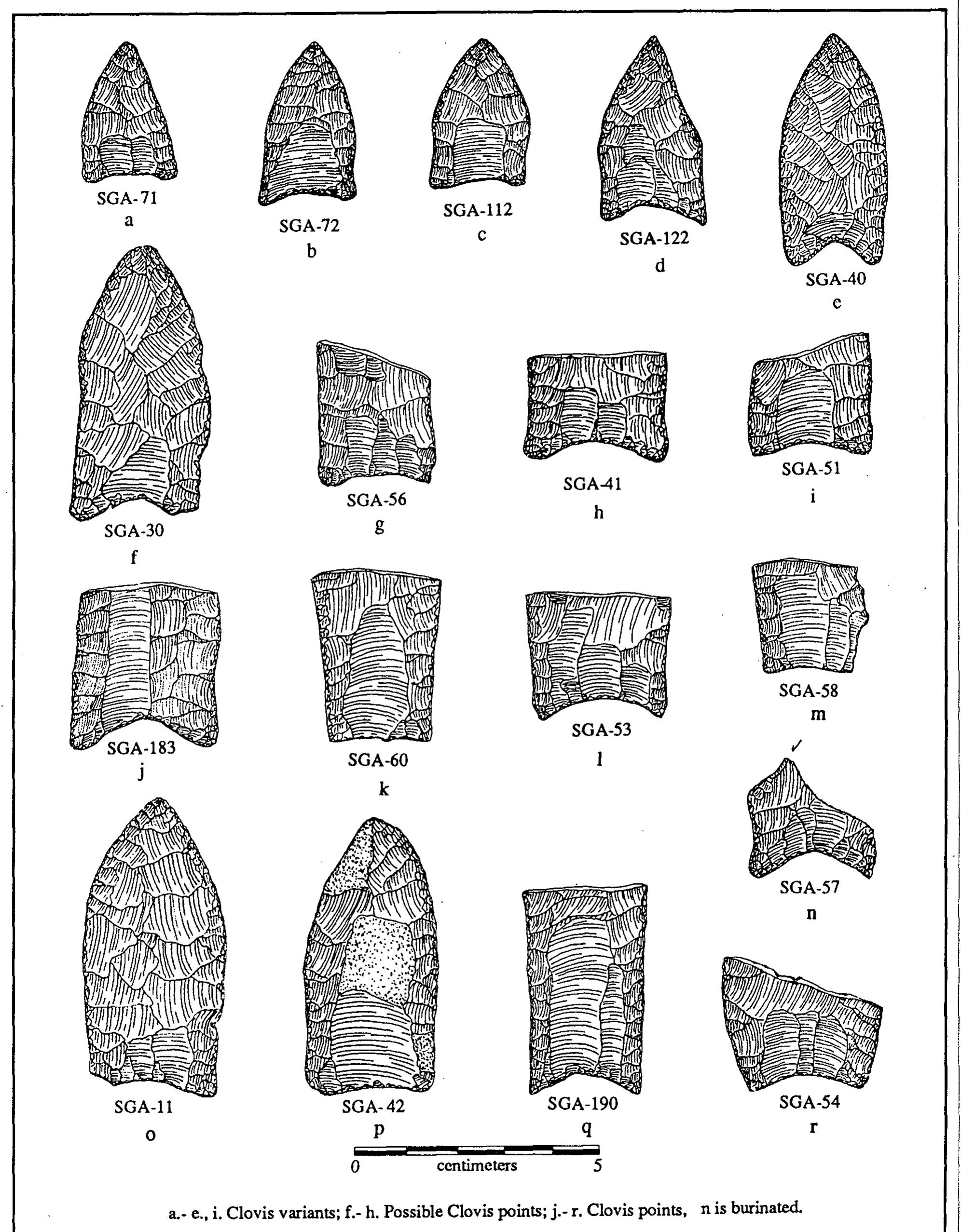 Figure 23 - Paleoindian Period Archaeology of Georgia (David