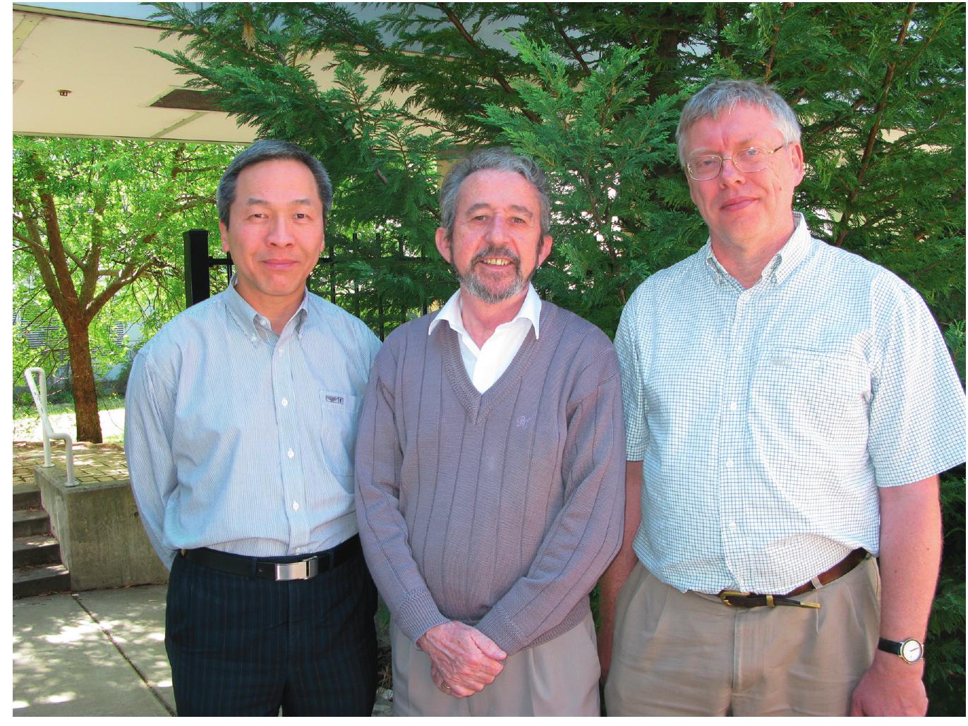 San h. thang, ezio rizzardo, and graeme moad (left to