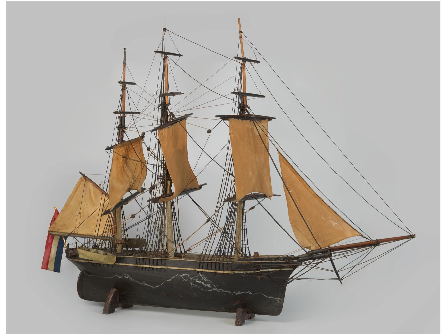 Figure 19 - The Model of a Screw Steamship from the Studio