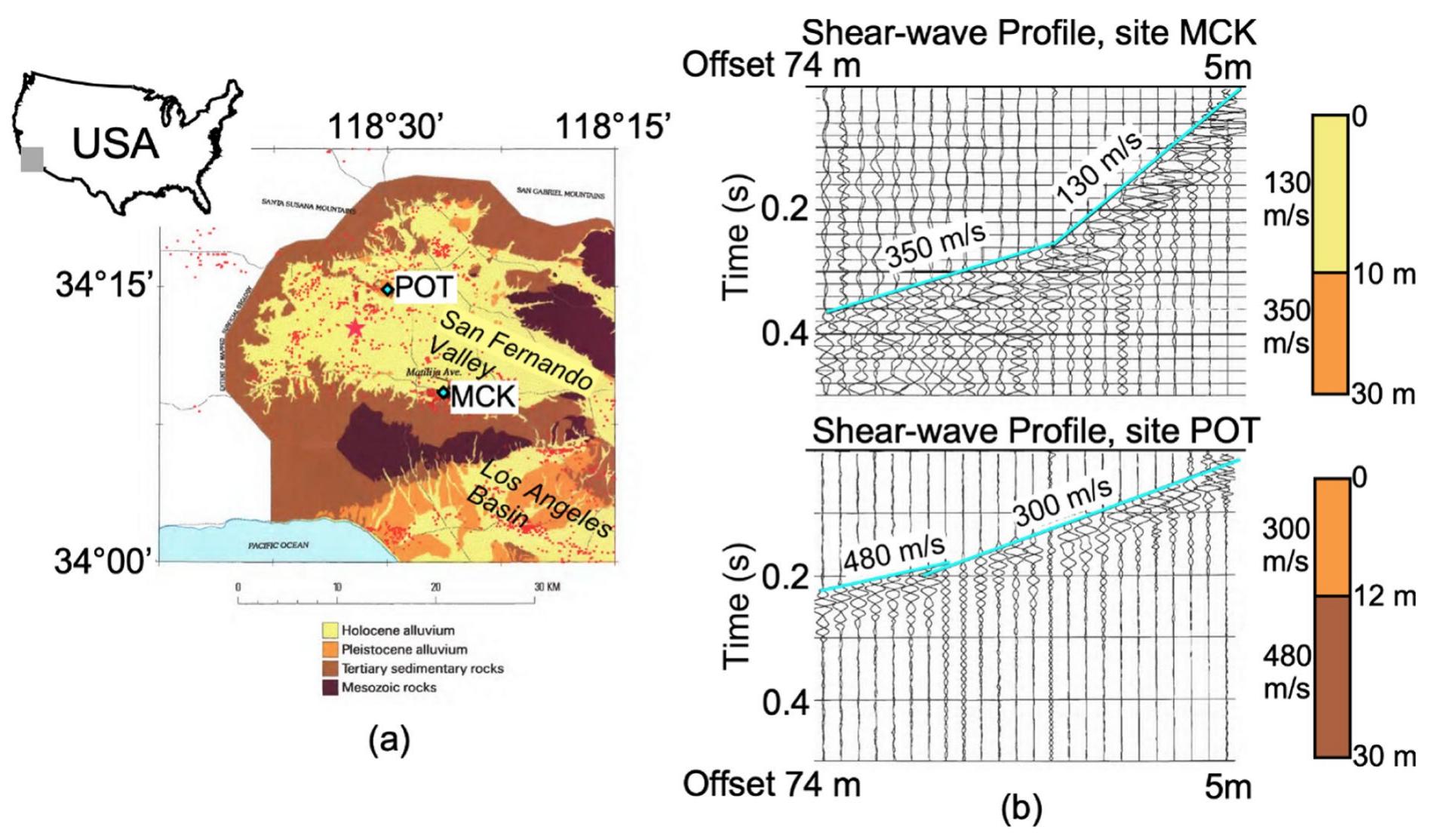 A generalized geologic map of the san fernando val- ley, ca,