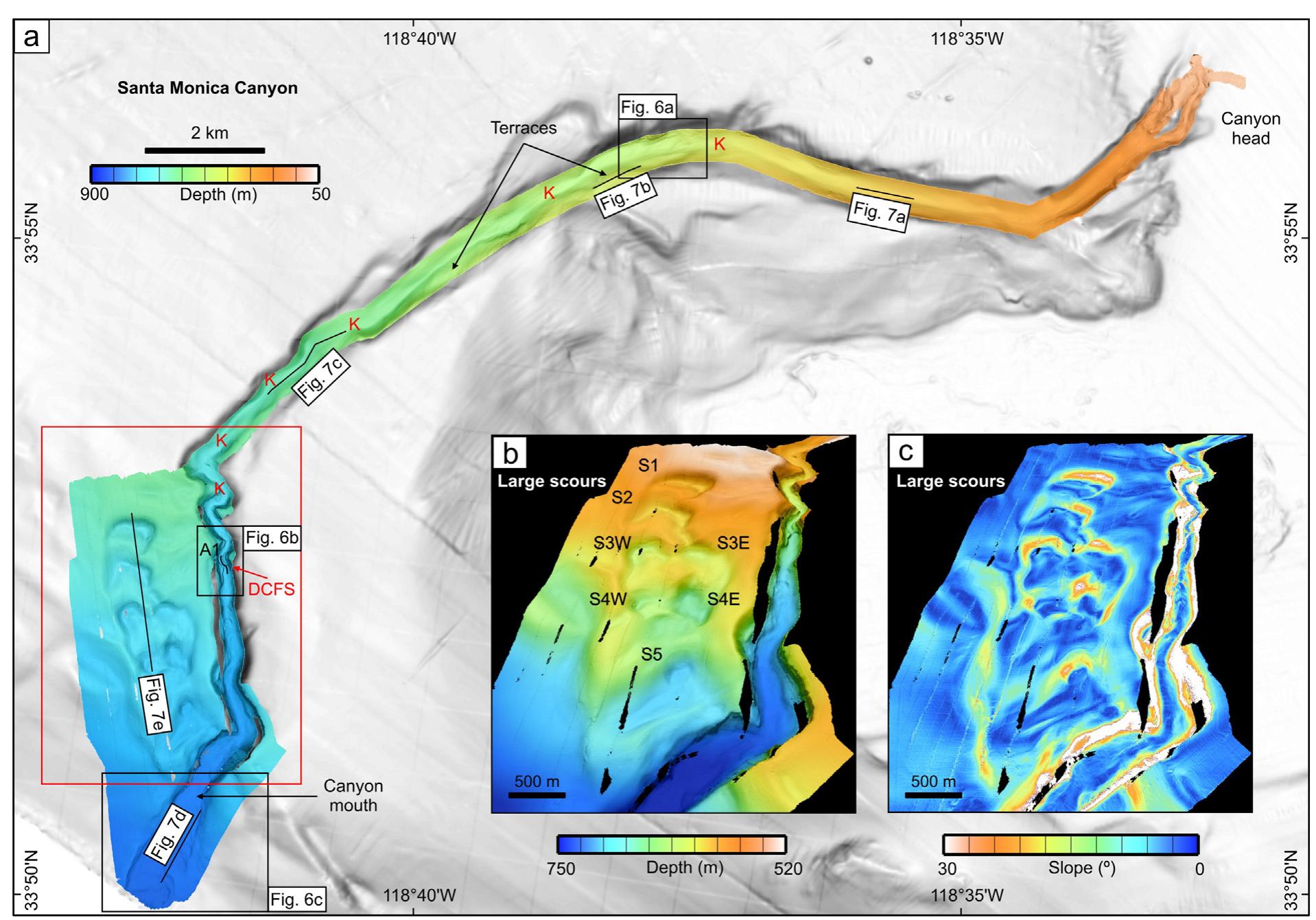 Figure 2 - from Submarine canyons of Santa Monica Bay,
