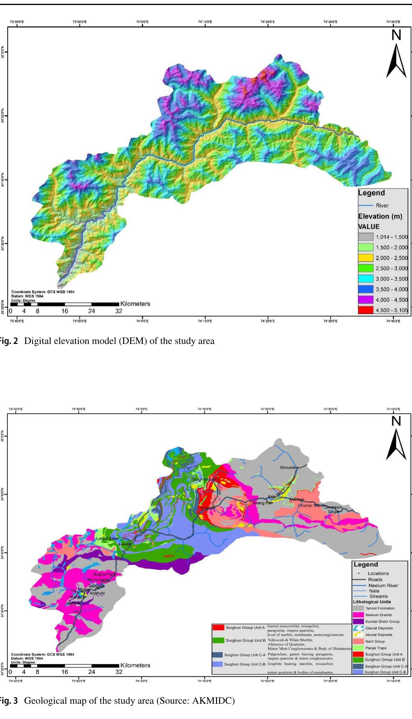 Figure 2 - GIS-based spatial landslide distribution analysis