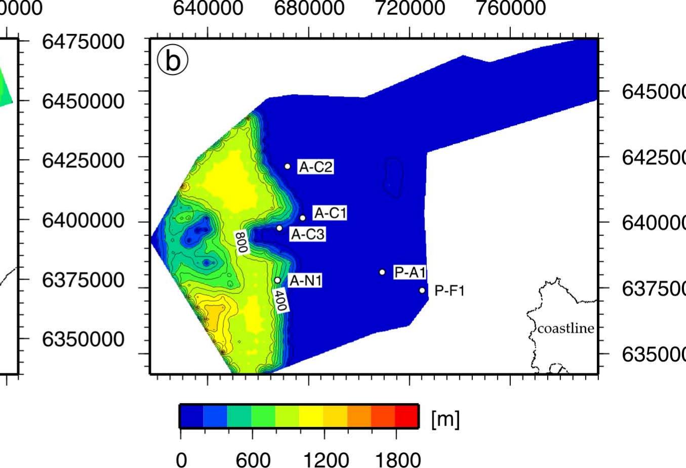 Figure 4 - Tectonic subsidence history and thermal evolution