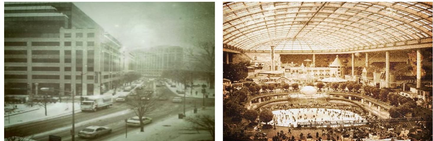 And 2. examples of photos that have been edited by applying