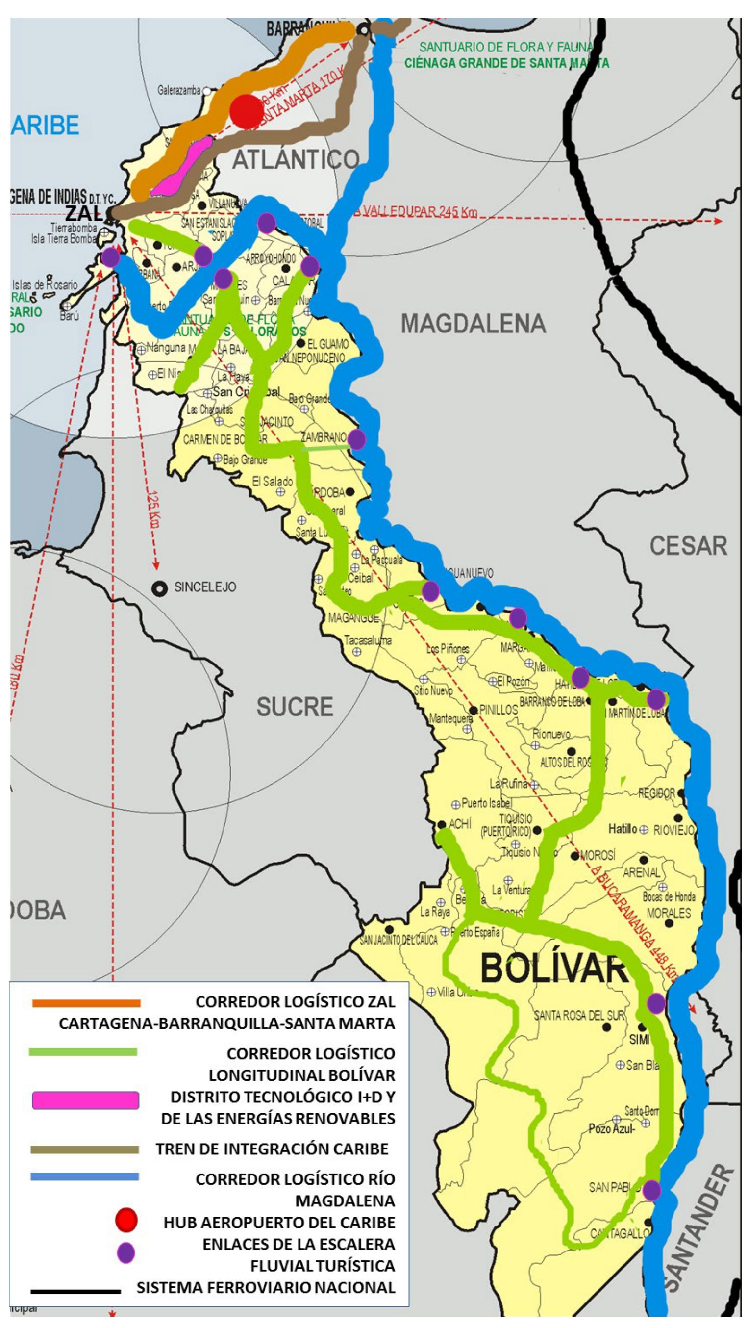 Map 2 - proposed conceptual structure or layer