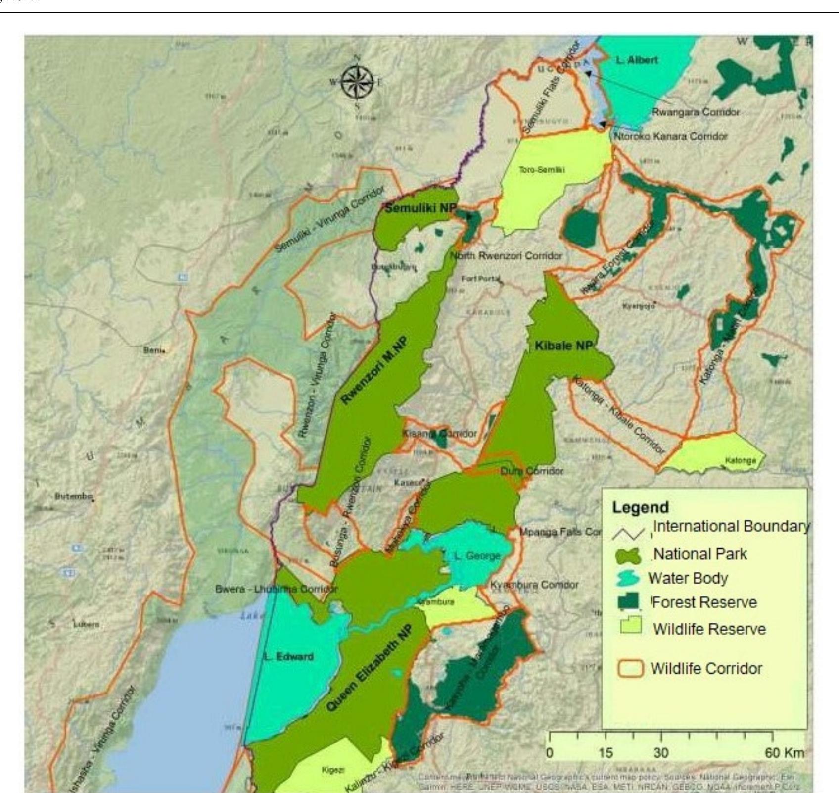 Figure 1 - from Wildlife Corridors and Regional Biodiversity
