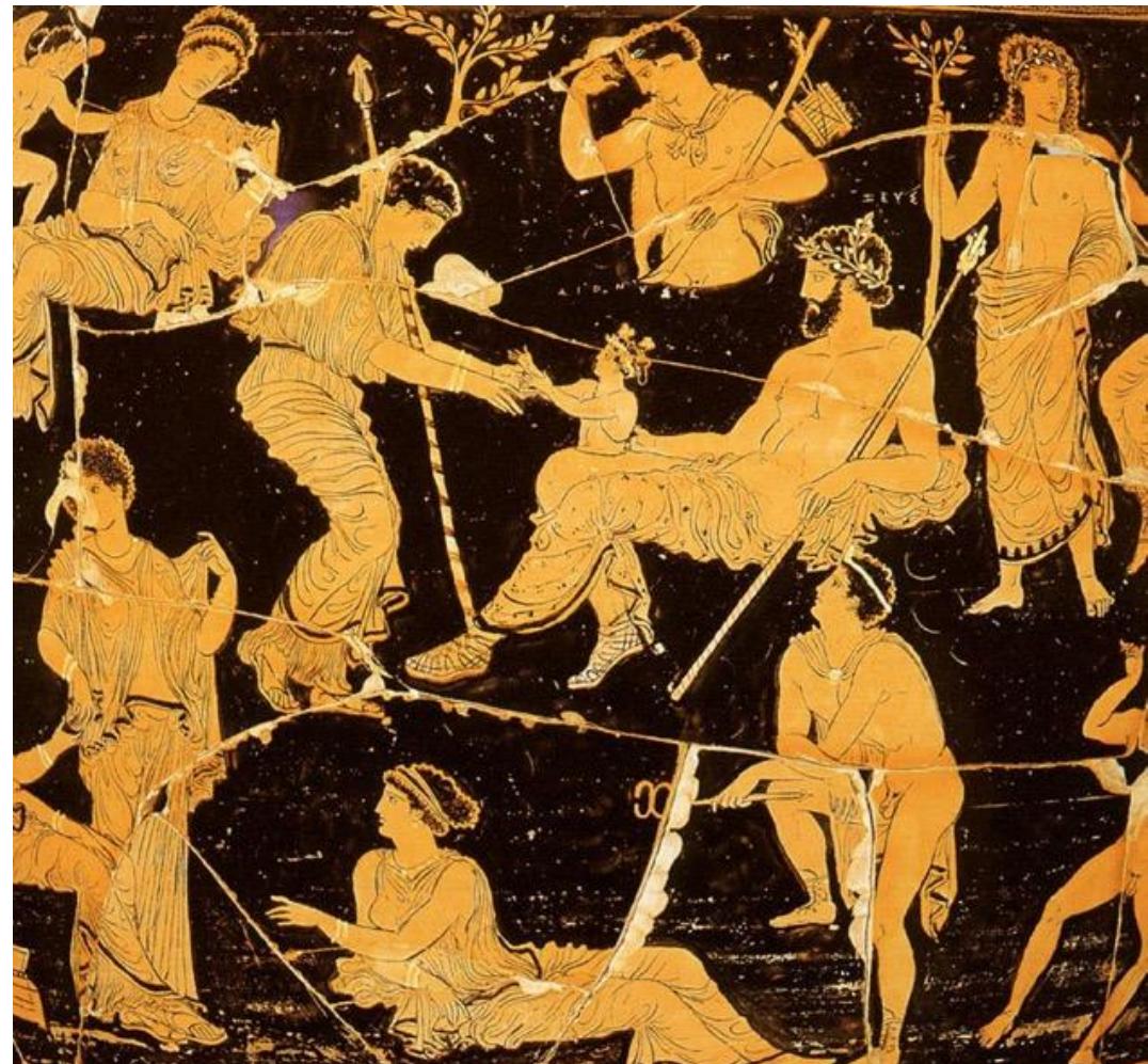 In antiquity, the accounts of the birth of dionysus